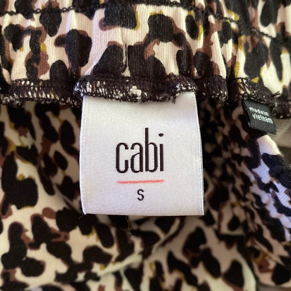 CAbi | Pants & Jumpsuits | Cabi 568 Pivot Spotted Leopard Jogger Spring ...